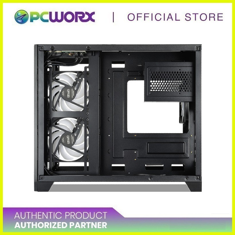 § Tecware VXR / VXN V2 Dual Chamber TG 2x 120mm M-ATX aRGB Fans Gaming ...