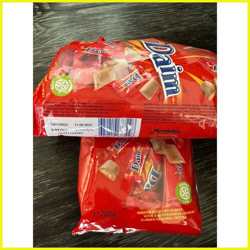 Daim Chocolate Travel Pack 280g (Made in Sweden) | Shopee Philippines