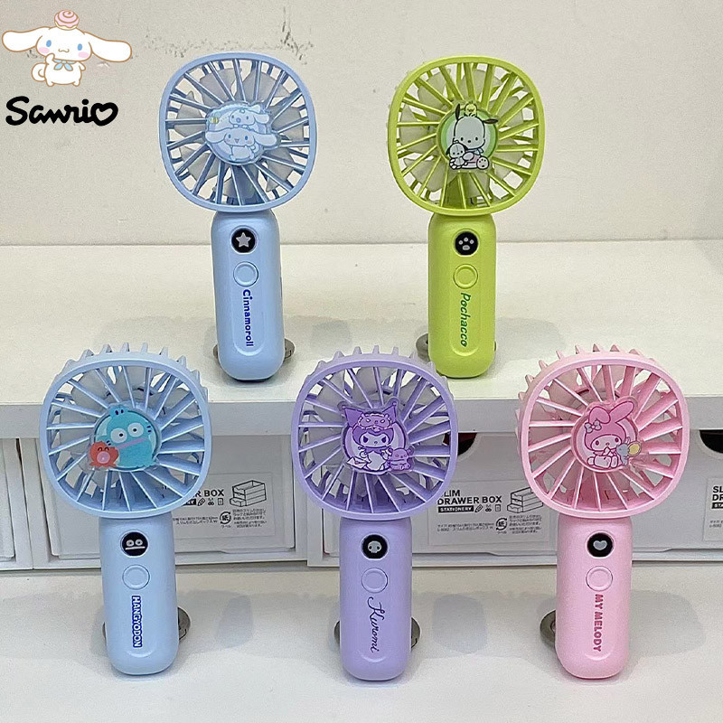 Sanrio Fan Cinnamoroll Usb Fan Portable Mini Kuromi Hand Fans ...