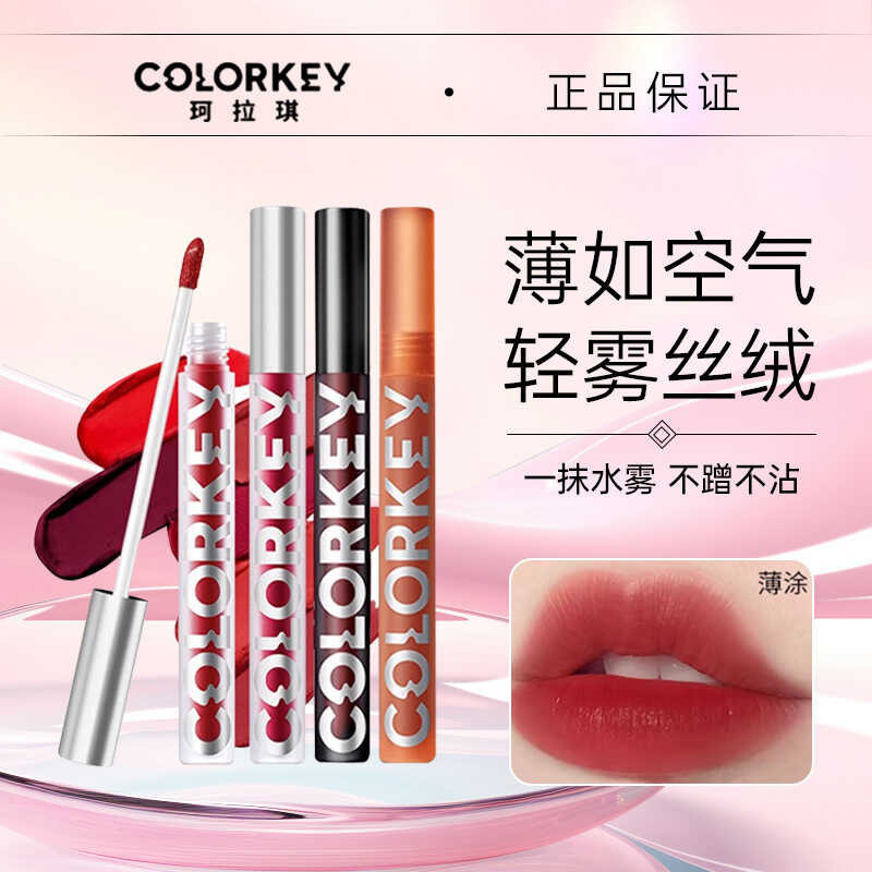 79 Colorkey Collage Glaze Air Matte Mirror Display White Mouth Red Lip ...