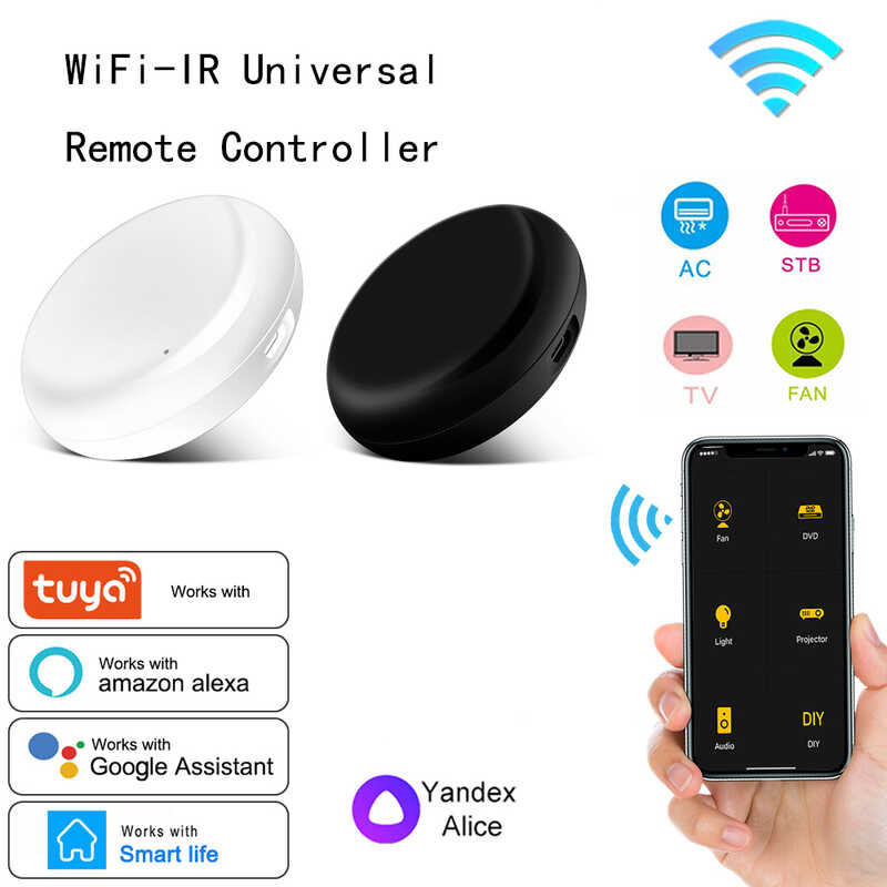 Tuya Wifi IR Remote Universal Infrared Smart Control Para Sa TV DVD AUD AC Gumagana Kasama ...