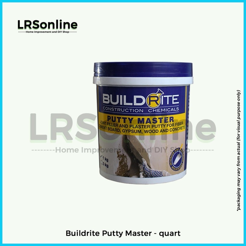 Buildrite Putty Master - Joint Filler and Plaster Putty - quart ...
