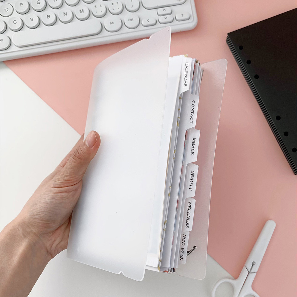 A6/A6/A7 Binder Index Dividers Index Page for Loose-leaf Notebook ...