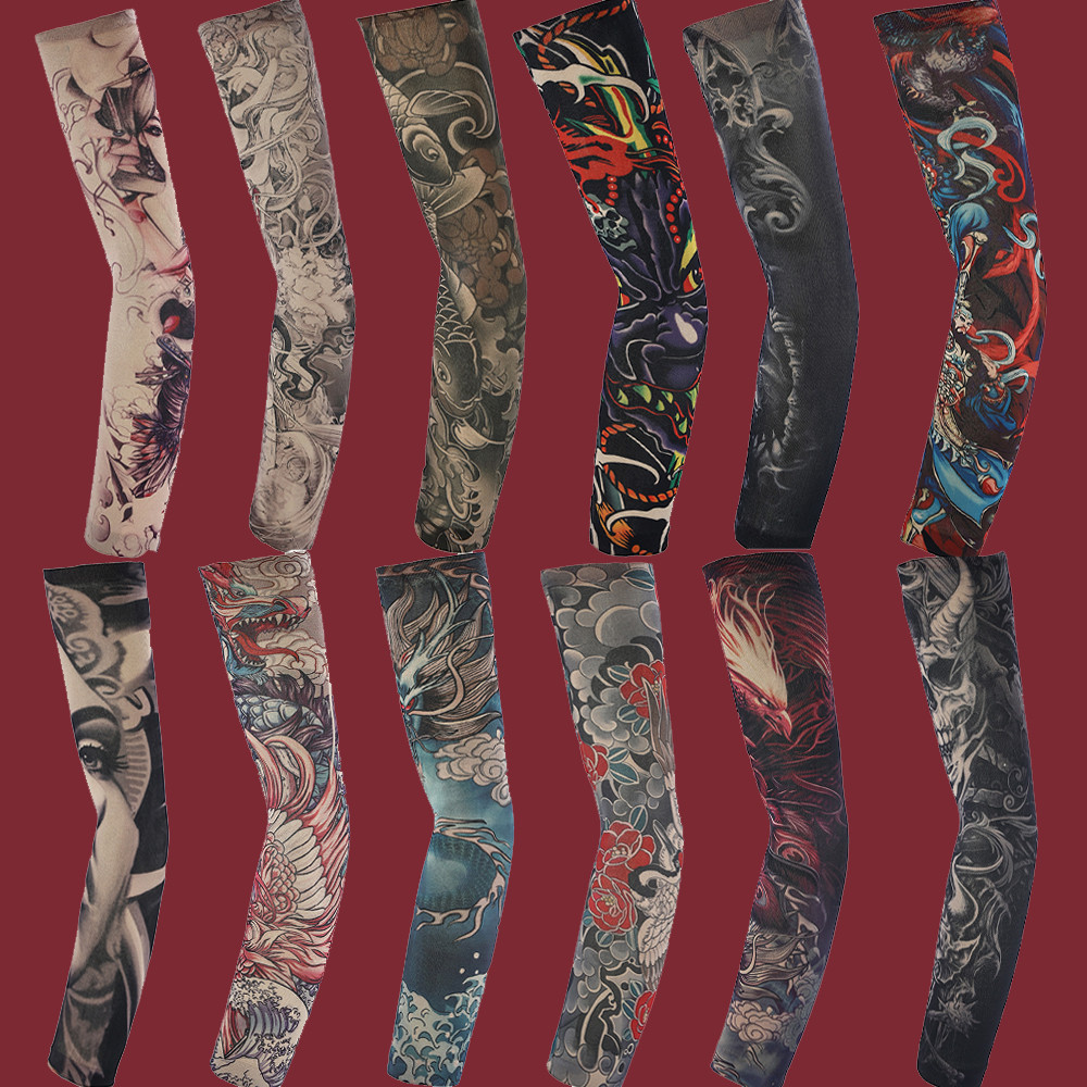 Set 1 Pair(2PCS)Anti-UV/Dust Hand Sock Arm Sleeves Ice Silk Fishing ...