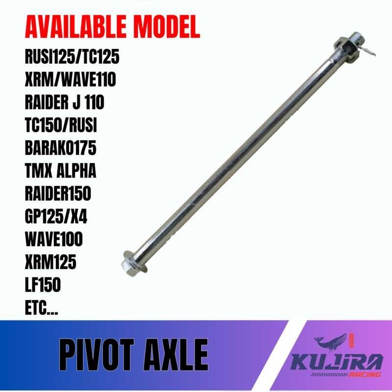 OTAKA MOTORCYCLE PIVOT AXLE (SWING ARM) RAIDER J 110/LF150/STX125 ...