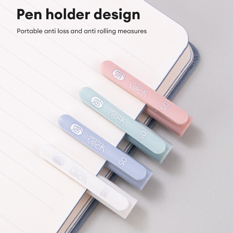 Deli Ballpen SA170 Press Self-locking Gel Pen 0.5mmST Head (Black ...