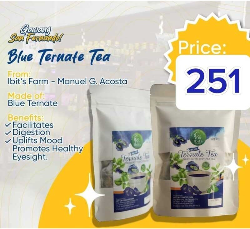 Organic Blue Ternate Antioxidant-Rich Butterfly Pea Flower Herbal Tea ...