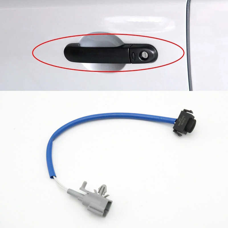 Door Car Exterior Pull Handle Smart Keyless Sensor Button Switch Cable ...