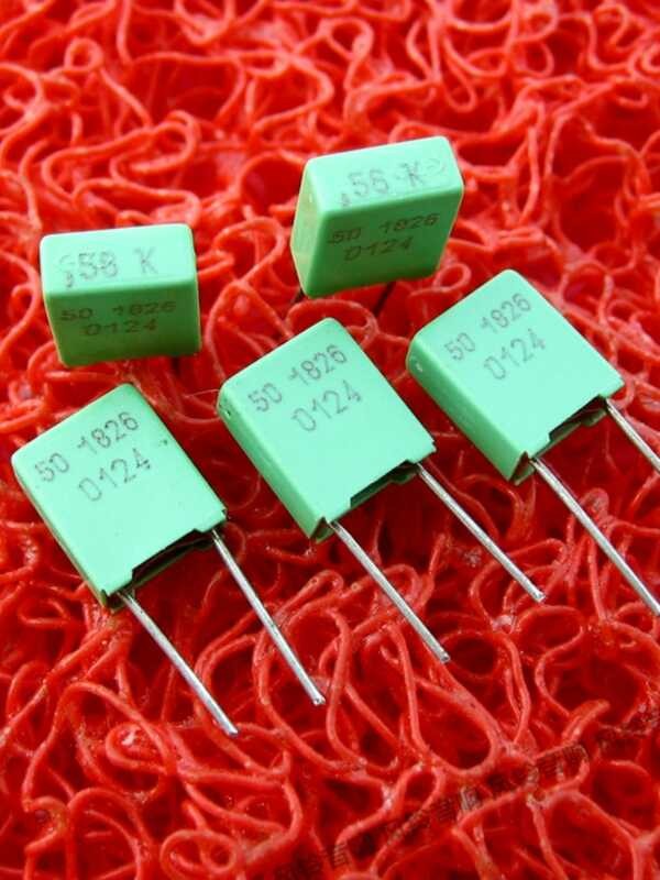 German ERO 1826 series 50v 0.56uf 564 560n copper pin thin film ...
