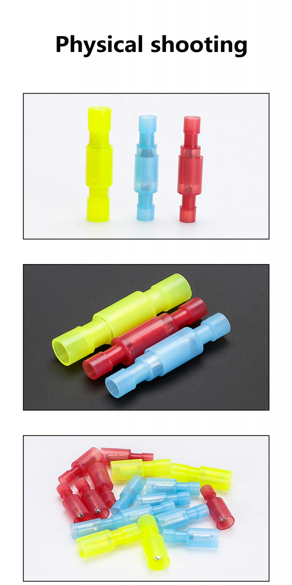 Bullet shaped electrical wire connector Pluggable Terminal blocks Male ...