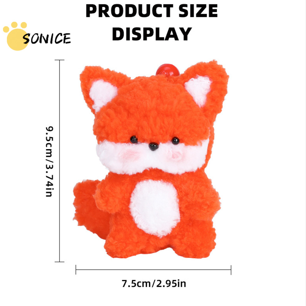 Thick Pipe Cleaners Fox Animal DIY Toy Cute Plush Pipe Cleaners ...