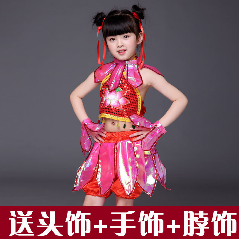 New Year's Day Children Nezha Costume Lotus cos Role Playing Nezha ...