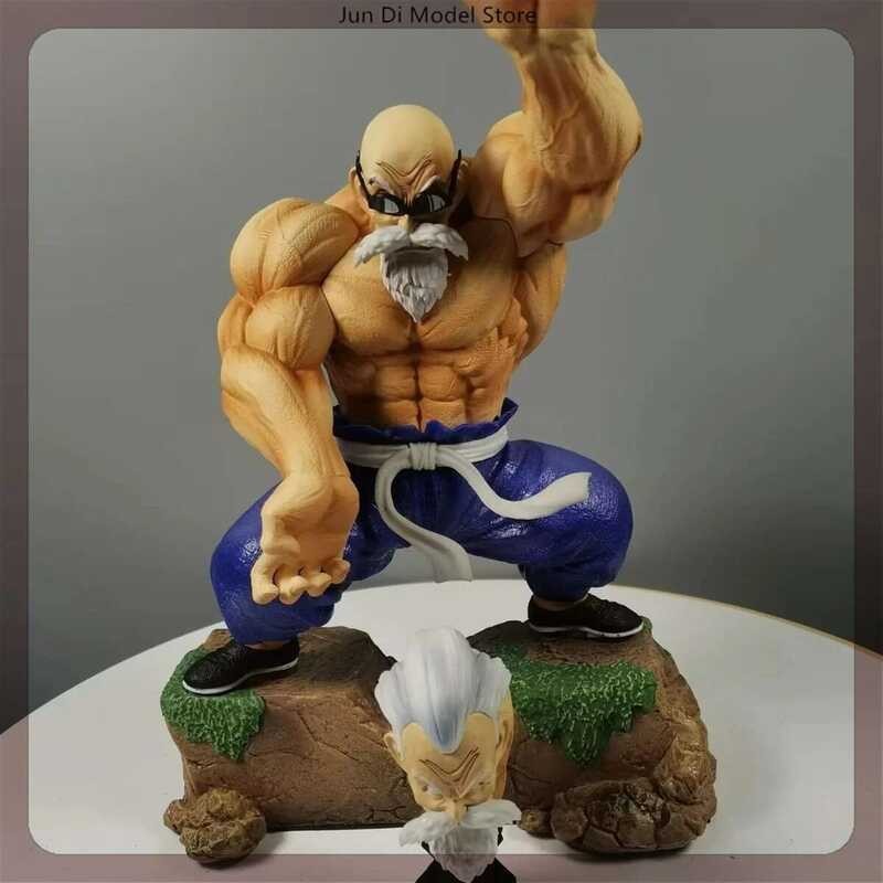 25 Cm Dragon Ball Master Roshi Muscle Modeg Ka Me Ha Anime Figure Model ...
