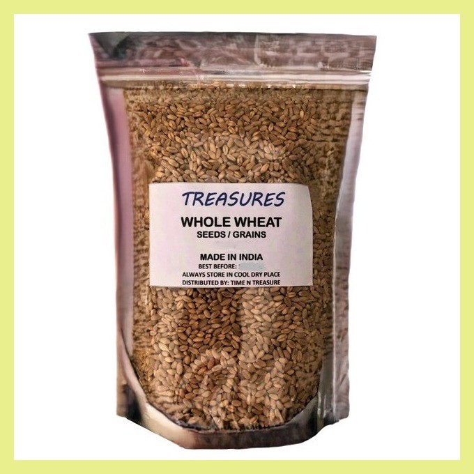 Treasures Whole Wheat Seeds/Grains - Gehu/Gehoon - 100% Pure From India ...