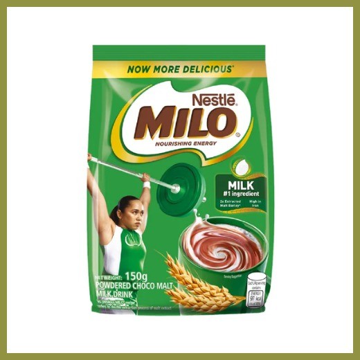 Milo Powdered Choco Malt Milk Drink 150g | Shopee Philippines