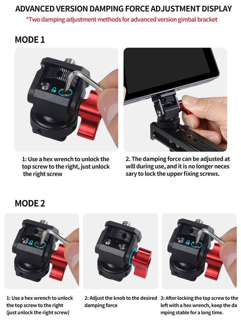 HOT Camera Hot Shoe Mount Monitor EVF Stand Holder Adapter Cold Shoe ...