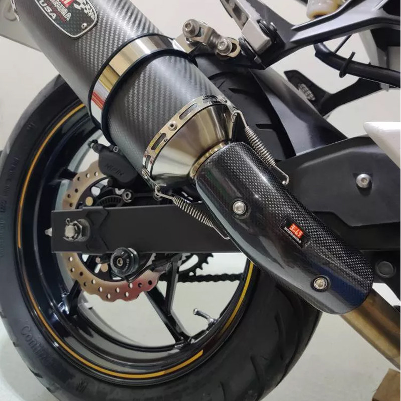 Real Carbon Fiber Heat-Resistant Shield Heat Guard Anti-scalding Cover ...