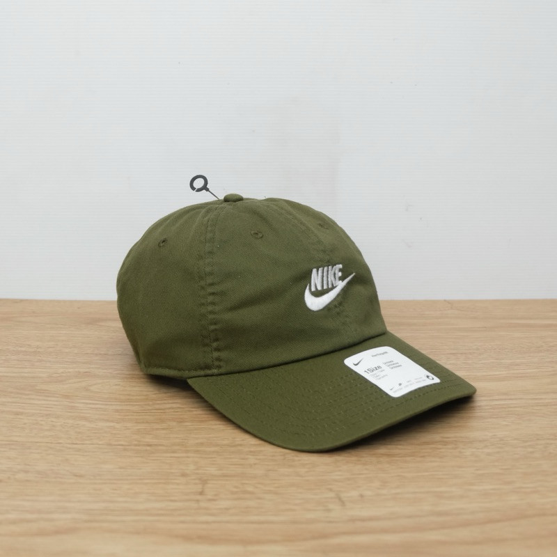Nike Heritage 86 Futura Wash Cap Green | Shopee Philippines