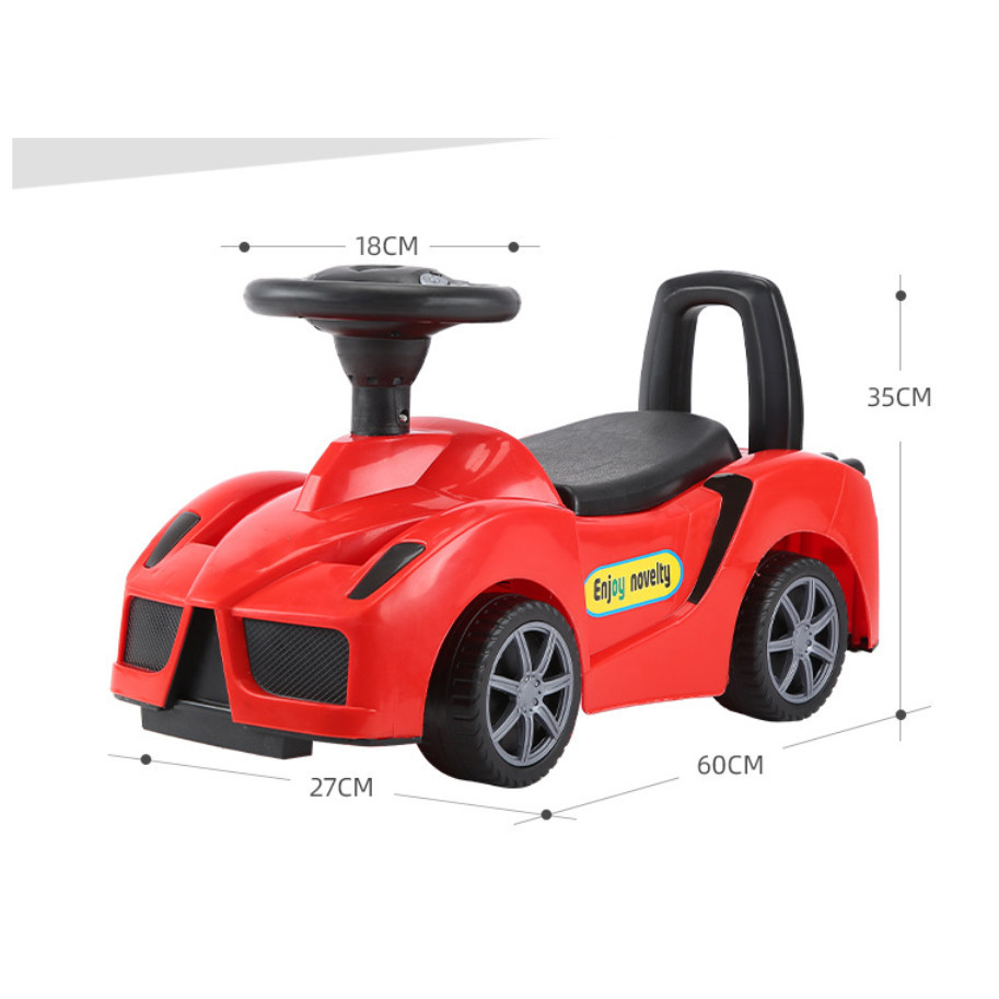 ☸ § ASTOYS 6688 Ferrari Baby Manual Ride On Twisting Car (1 to 5 years ...