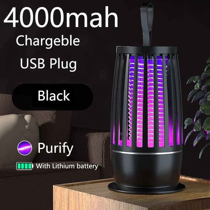 Lamp ng mamamatay-tao ng mosquito tahimik na insekto Pagbalik ng walang ...