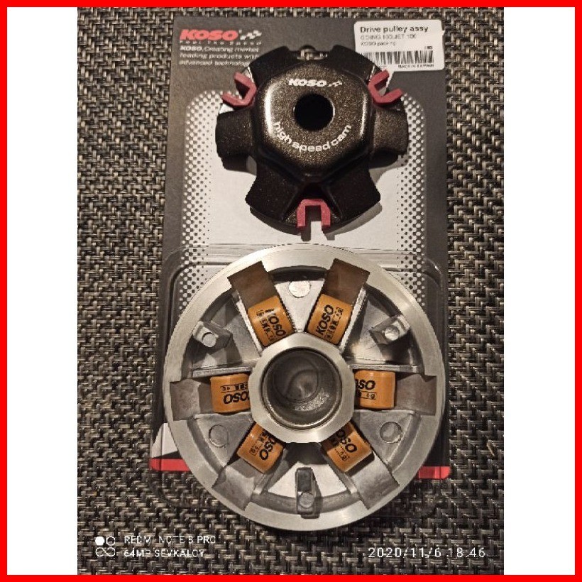 Koso Racing Pulley Sym Jet100 Jet Alpha Jet Euro Kymco Topboy Kawasaki ...