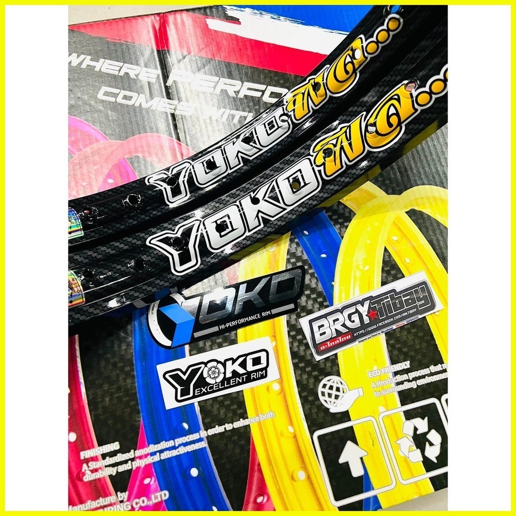 ♙ ♀ ๑ BUDGET MEAL YOKO RIMS SPEEDMODE PPR CARBON STYLE AND PLAIN COLOR ...