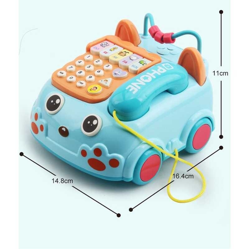 Toy) Toy (Educational Car The Phone Played, Music, Lights, Wheels That ...
