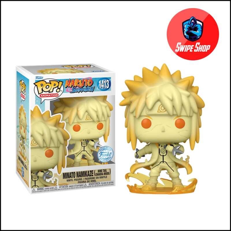 Funko Pop Minato Namikaze Nine Tail Chakra Mode Naruto Exclusive ...