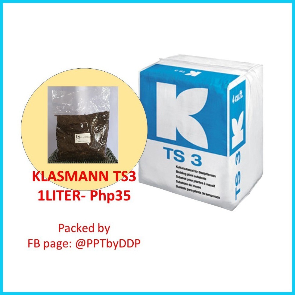Klasmann TS3 Sphagnum Peat Moss/ Substrate- 1 liter | Shopee Philippines