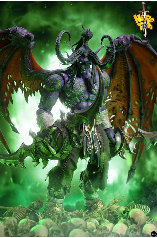 c Hero Toys Stormrage Demon Hunter Elf Illidan Full Set Tungkol Sa 24Cm ...