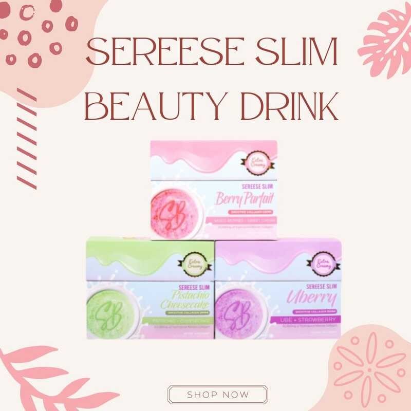 Slim Smoothie Collagen Inumin ni Sereese Beauty Uberry Berry Parfait ...
