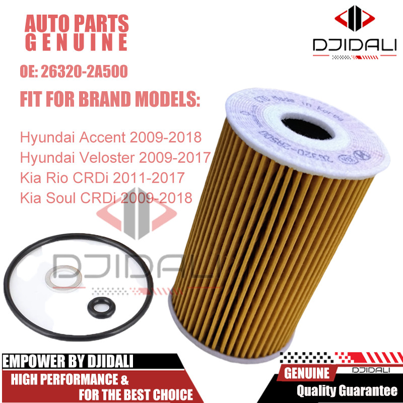 26320-2A500 Oil Filter Hyundai Accent / Veloster CRDi / Kia Rio / Kia ...