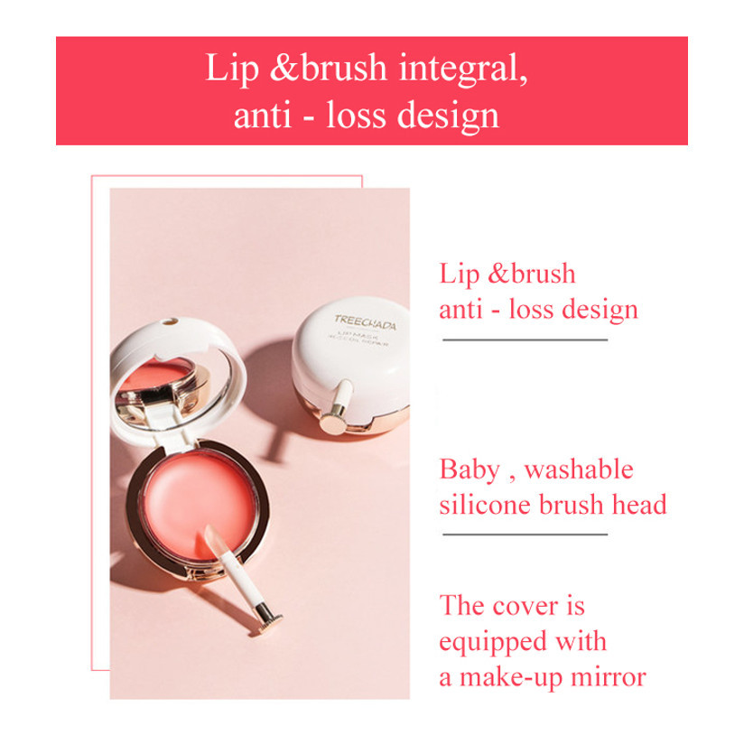 [Buy 1 free 1] Rose Essential Oil Lip Mask Nourishing And Moisturizing ...