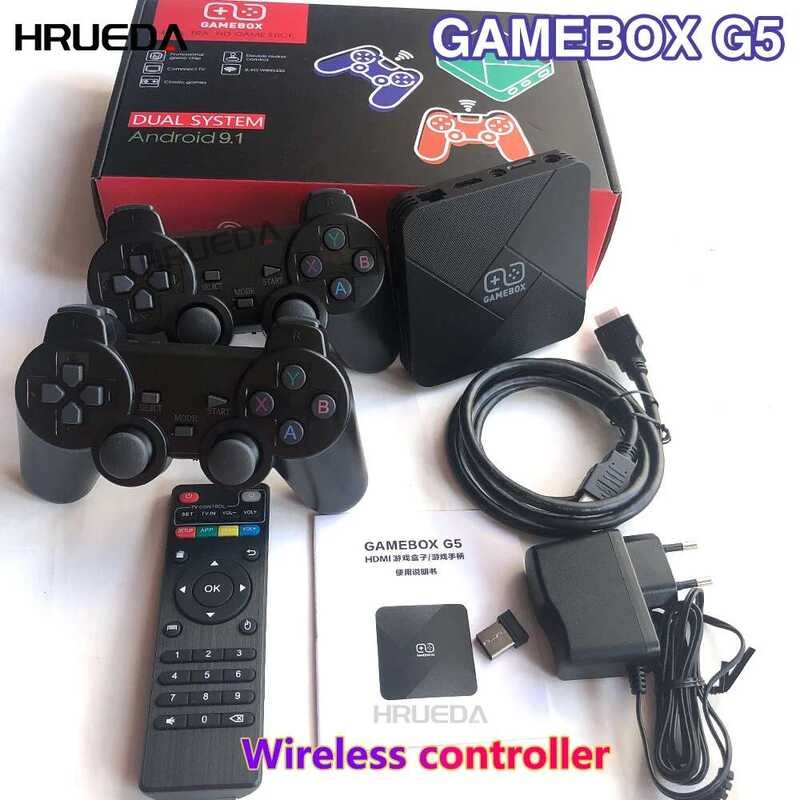 13 Emulator Dual Booting Android TV At Ux Super Console - G5 Game Box HD MINI PC 64Gb/128Gb ...