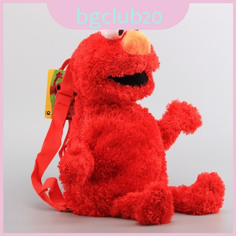 Sesame Street Delightful Plush Backpack Elmo Cookie Monster Big Bird ...