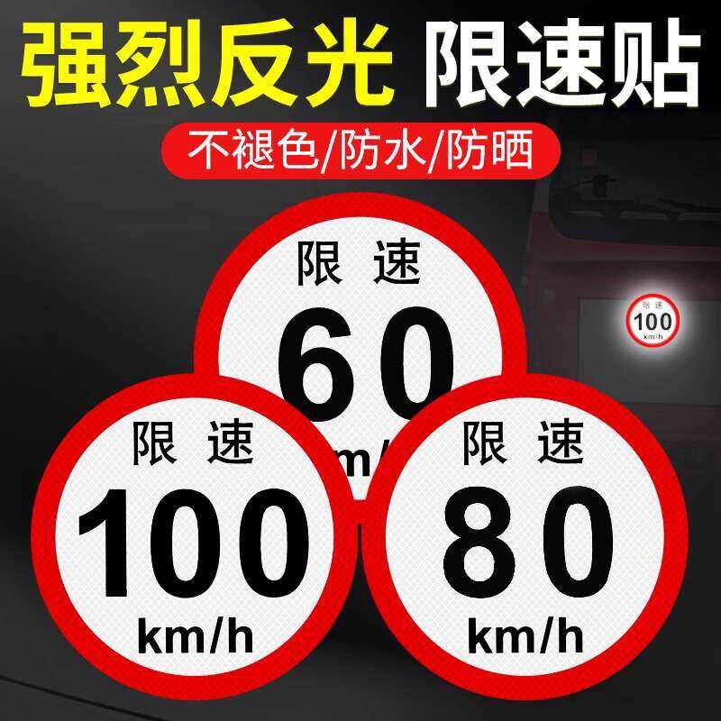 Limit Bus Speed Of 100 Kilometers Per Hour, With Signs Indicating A ...