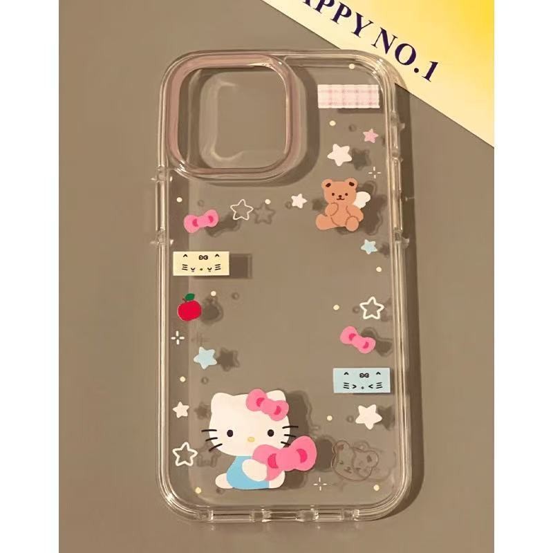 Korean Style Cute XINGX Cat Illustration For Oppo A76 A1K A38 A53 A52 ...