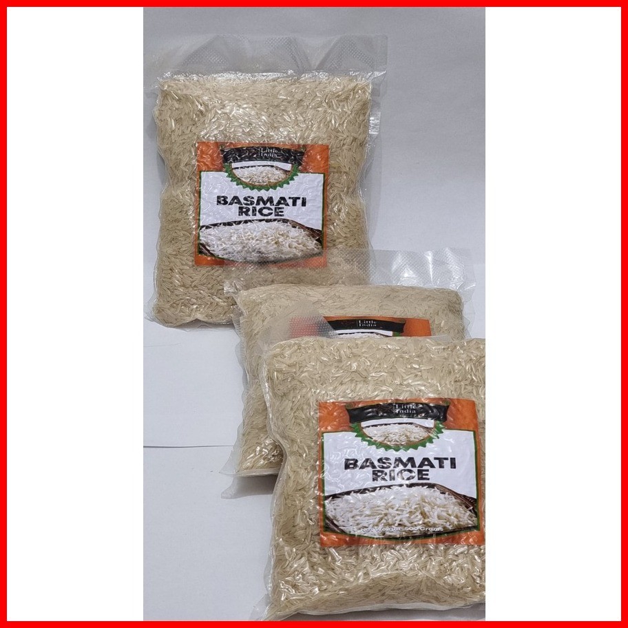 ⊙ BASMATI RICE 1kg ( EXTRA LONG GRAIN) ( LITTLE INDIA GROCERY ...