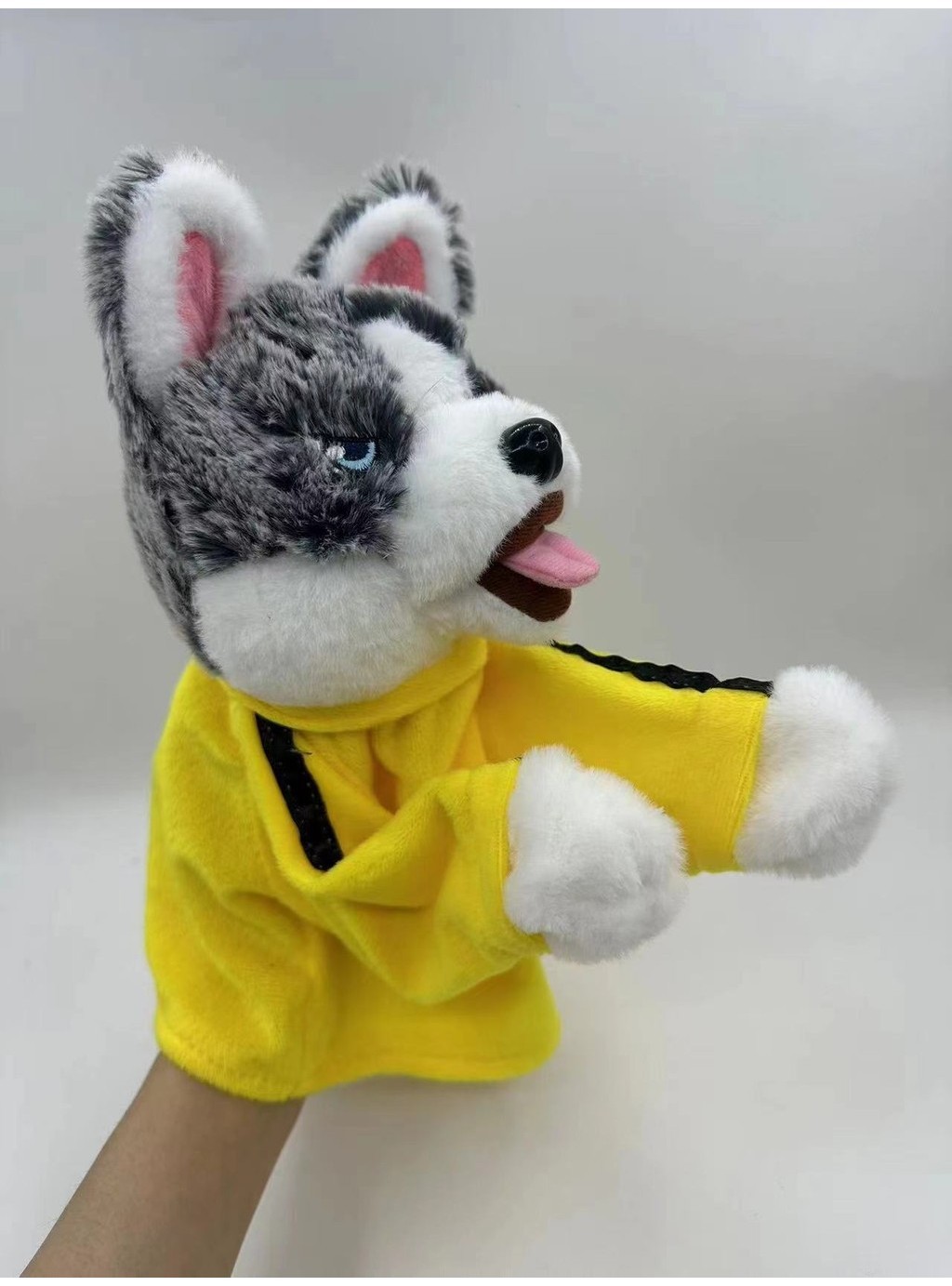 Dog Boxing Hand Puppet Plush Toy ,Toddler Animal Toy with Sounds and ...