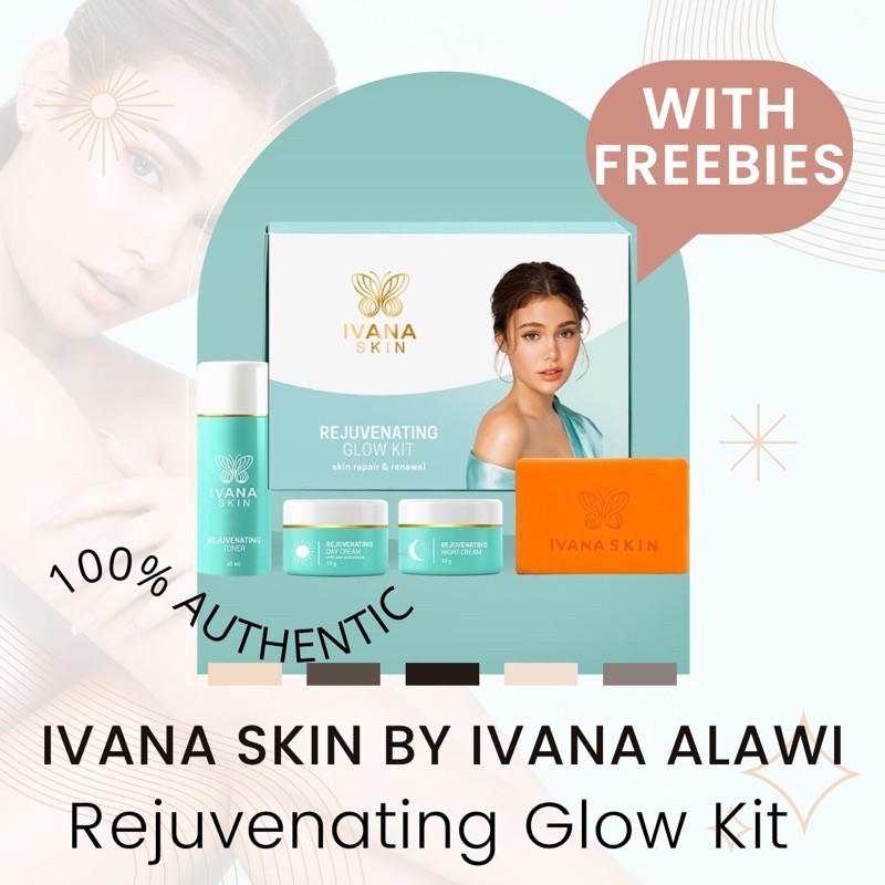 IVANA SKIN Rejuvenating Glow Kit | Shopee Philippines