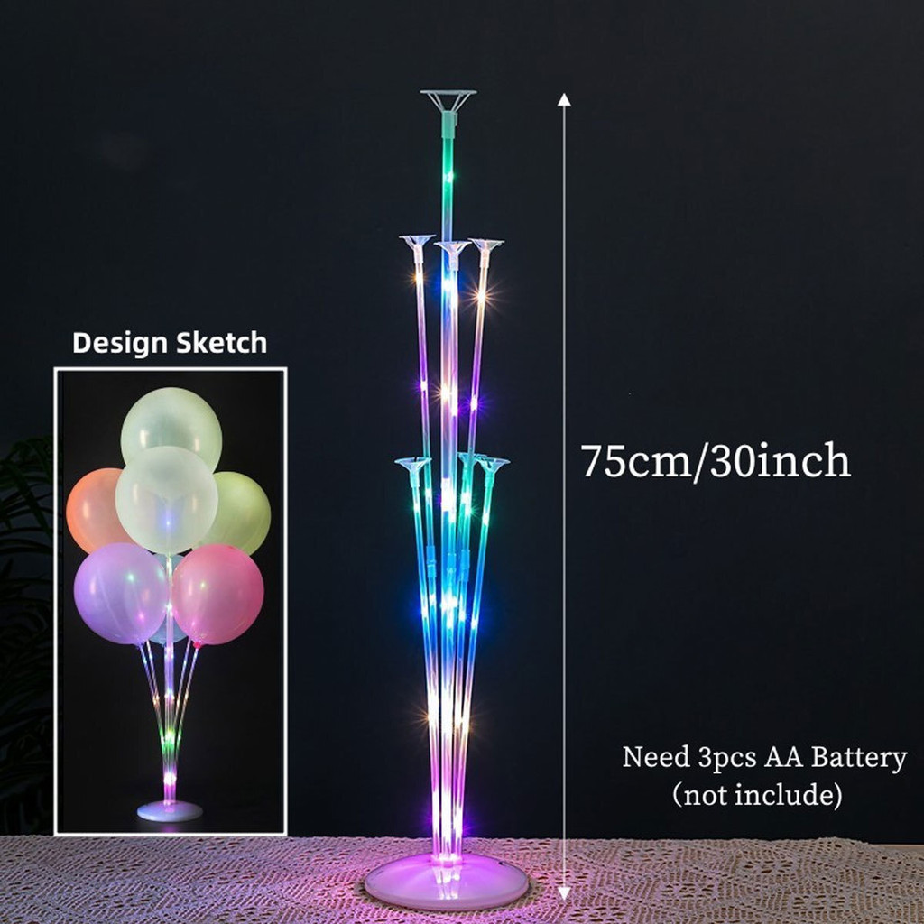 Balloon Stand Holder Set Assorted Balloons Accessories Balloon Stand ...