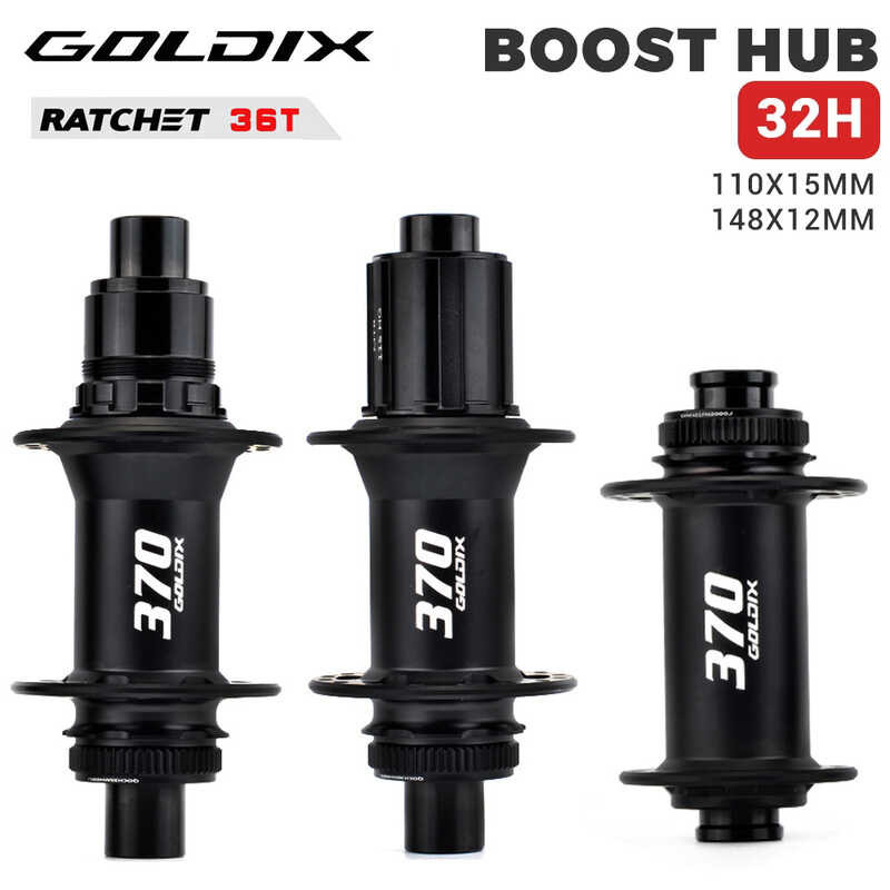 GOLDIX Ultralight MTB Hubs 36T Rachet Centerlock Cube K7 32 Furos ...