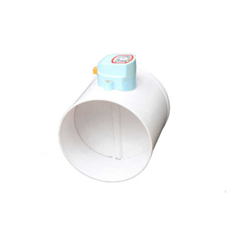 Air PVC Volume Control 75Mm 110Mm 160Mm 200Mm Electric Damper Check Vae ...