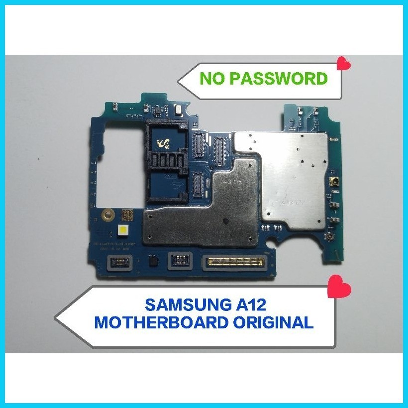 SAMSUNG A02S A20 A12 A30 A31 A30S A50 A50S A51 A70 MOTHERBOARD 100% ...