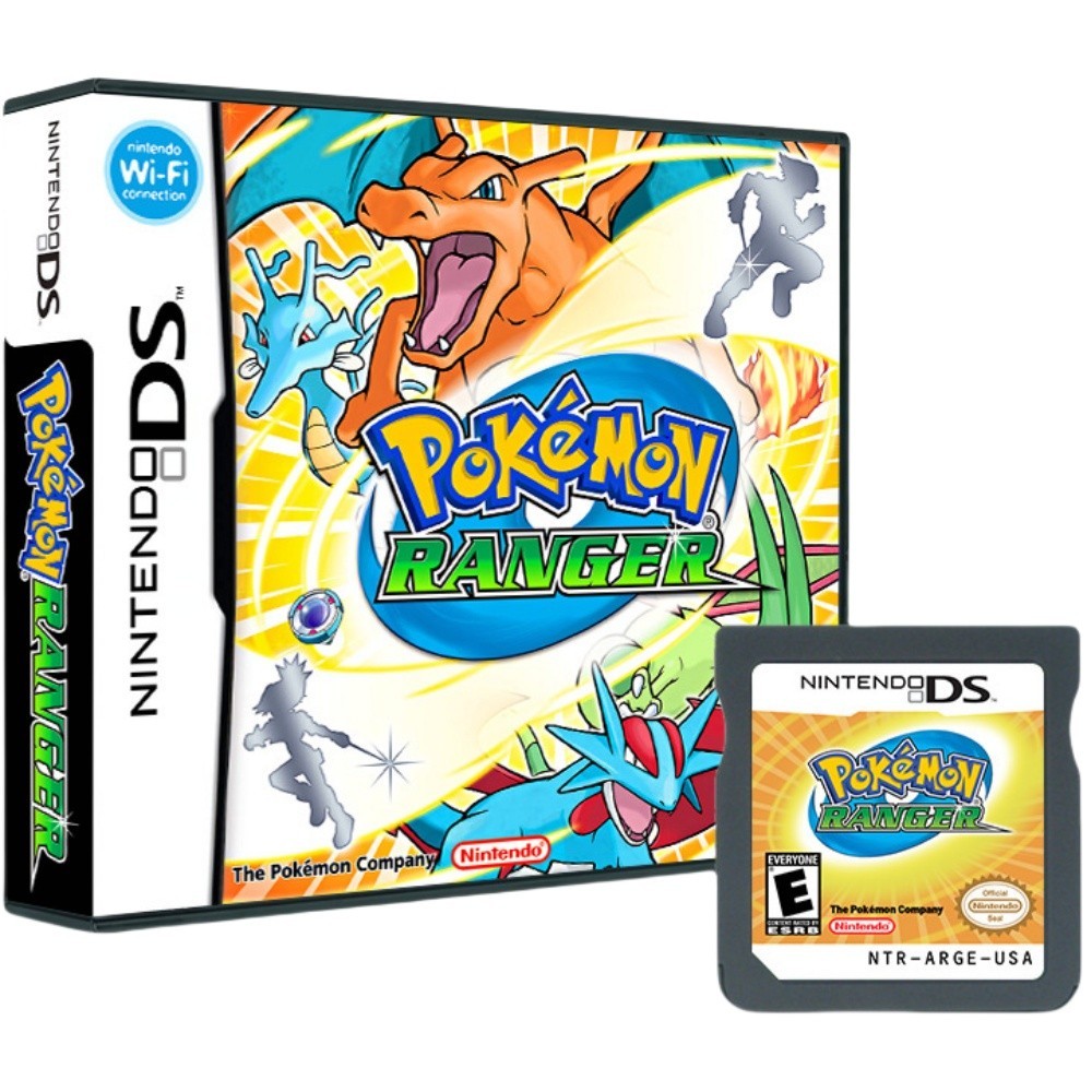 NDS Game card Pokemon Single Card Black boxed Pokemon US English Game ...