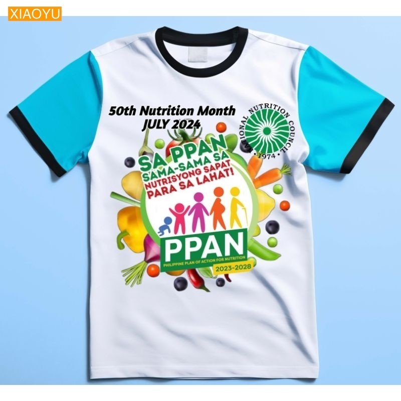 50th NUTRITION MONTH SUBLIMATED SHIRTS DESIGN ( 1) POLYDEX FABRIC ...