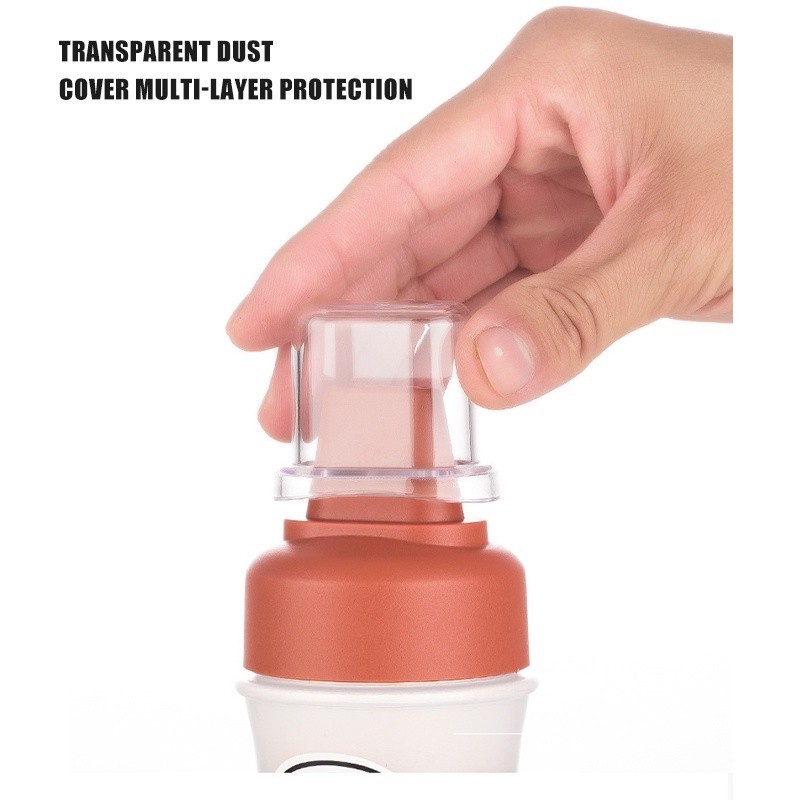 Portable Plastic Jam Bottle with Lid 5-Hole Graduated Jam Bottle ...