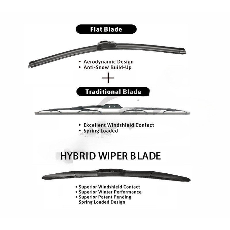 XM (Select Your Model) Toyota Hiace (Commuter/Grandia) Wiper Blade for ...