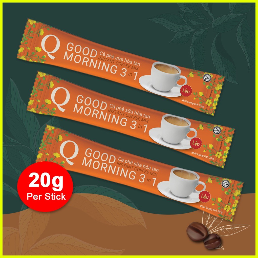 GOOD MORNING 3IN1 INSTANT COFFEE MIX 24 X 20G | Shopee Philippines