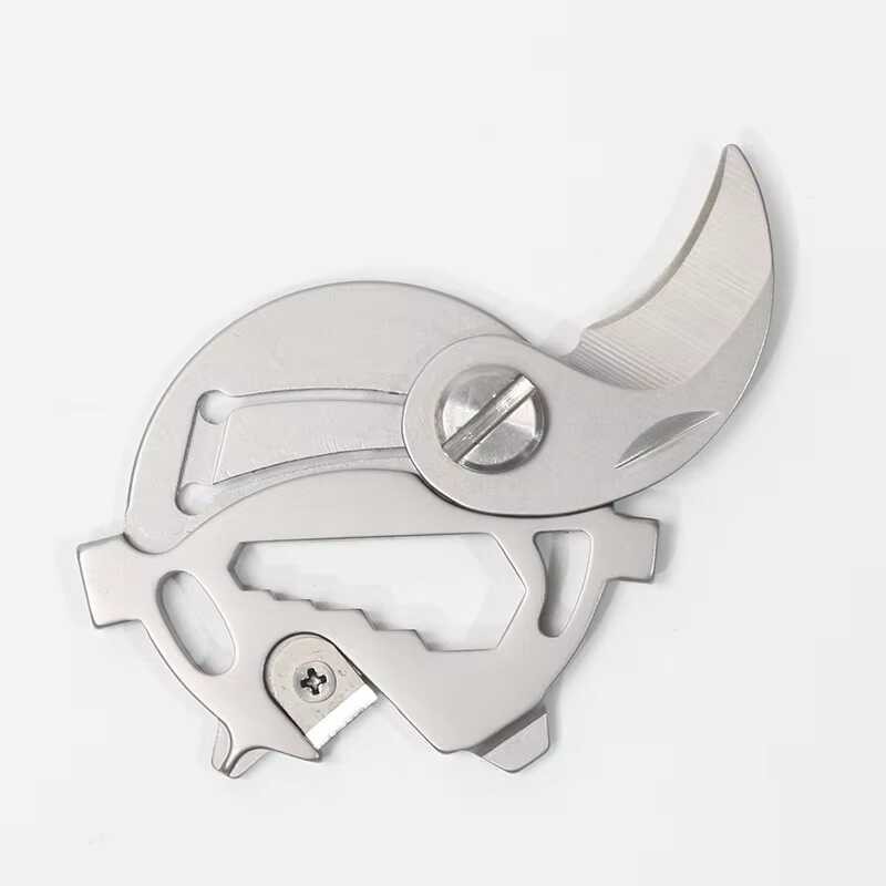 Multitool Mini Size Knife Coin Shaped Pocket Knives Keychain Knives ...